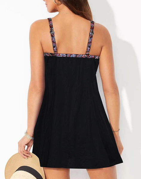 FULLFITALL - Tie Front One Piece Swimdress – au.fullfitall.com